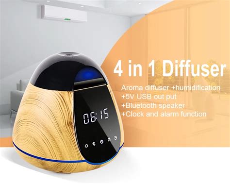Smart Wifi Essential Oil Aroma Diffuser App Control Compatible With