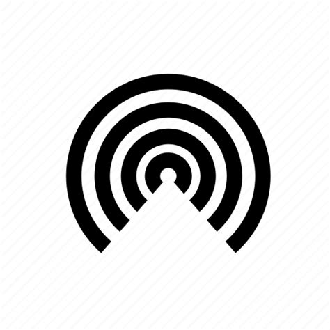 Airdrop Apple Ios Design Signal Technology Web Wireless Icon Download On Iconfinder