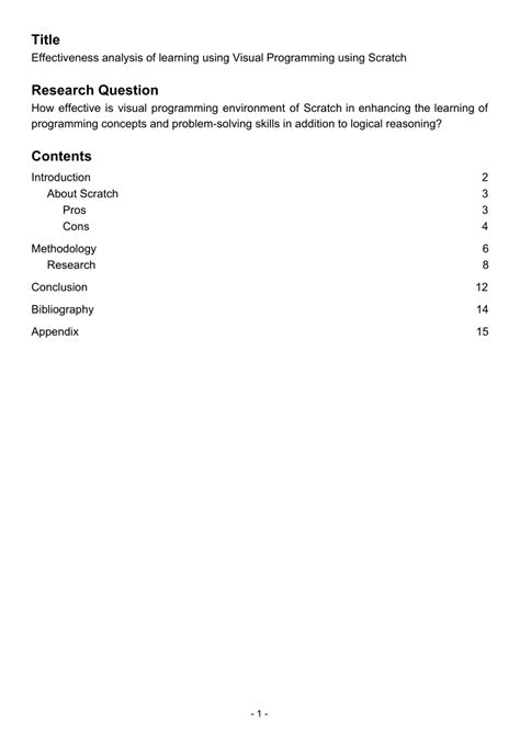 Pdf Effectiveness Analysis Of Learning Using Visual Programming Using Scratch