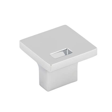 Sanctuary Collection Modern Metro Slot 1 1 4 Long Square Knob In