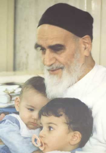 تصویر امام خمینی ره و کودکان