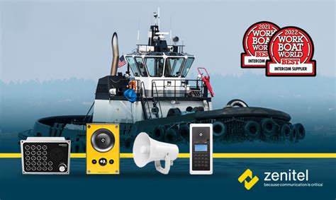 Zenitel Wins Work Boat World Intercom Supplier Of The Year Award Zenitel Zenitel Wins Work Boat World Intercom Supplier Of The Year Award Zenitel