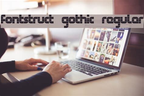 Fontstruct Gothic Regular Font