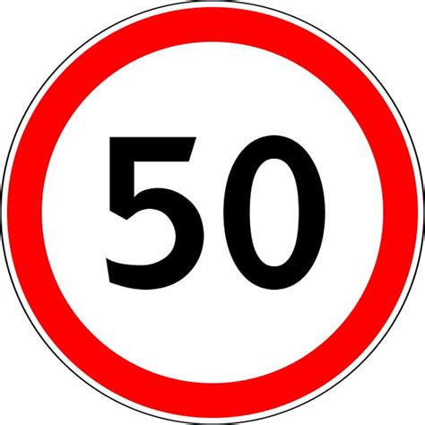 Знаки про скорость — ограничение в 5, 20, 40, 60 км/ч. Их зона действия ...