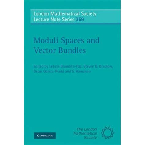 Used Moduli Spaces And Vector Bundles On Onbuy