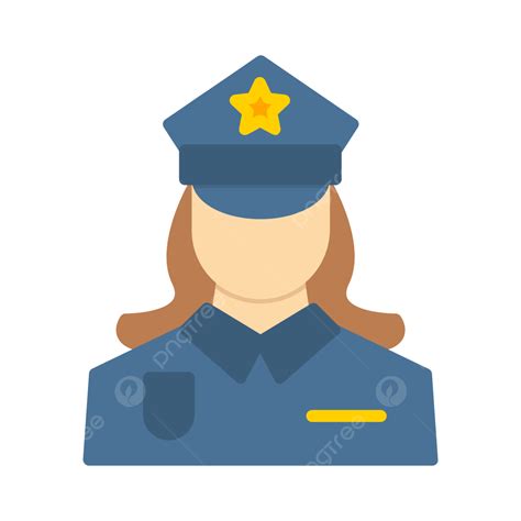 경찰 여자 평면 아이콘 벡터 화신 순경 여자 Png 일러스트 및 벡터 에 대한 무료 다운로드 Pngtree