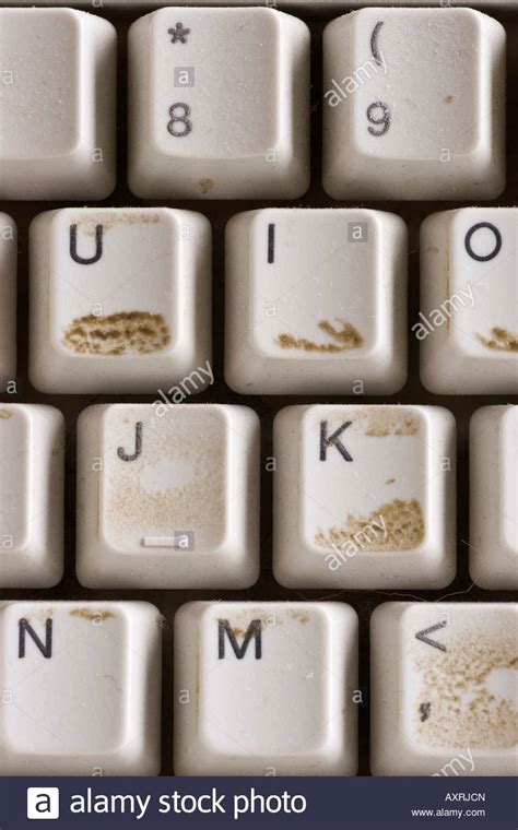 Dirty Keyboard High Resolution Stock Photography And Images Alamy