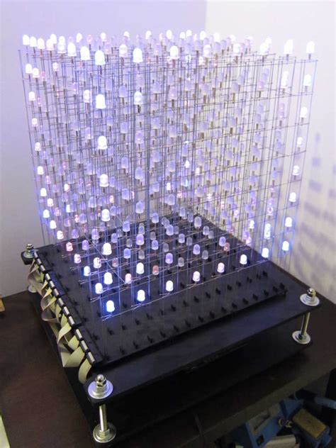 Vespine V1 0 8x8x8 3d Rgb Led Cube