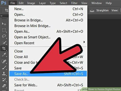 Ways To Resize Digital Photos WikiHow
