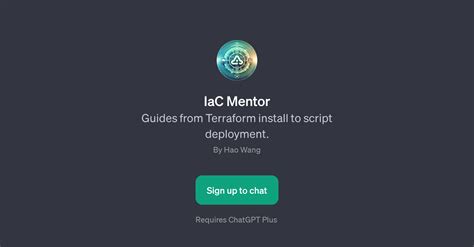 Iac Mentor Iac Guidance Taaft