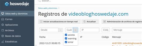 Plesk Como Poner La Ubicación De Los Logs Hoswedaje