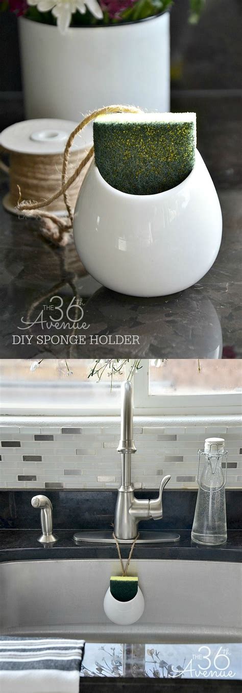 Diy Sponge Holder Tutorial