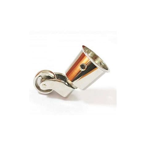 Piece Solid Brass Swivel Casters With Screw Mount Antique Vintage