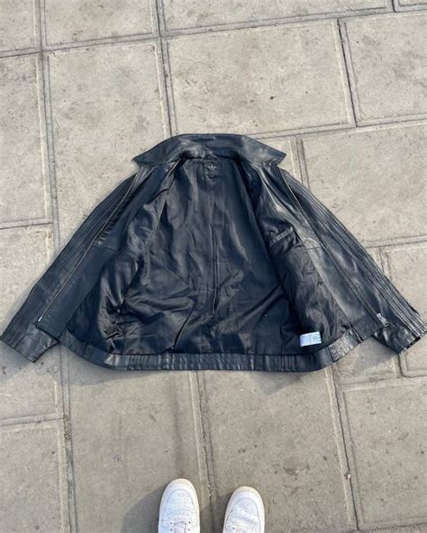 Adidas Vintage Adidas Muhammad Ali Leather Jacket 3 Stripes Rare Grailed