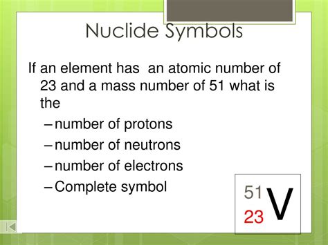Ppt Nuclide Symbols And Isotopes Powerpoint Presentation Free Download Id 2434833
