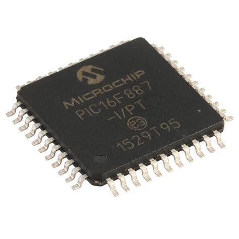 Microchip Pic16f887 Ipt Microcontroller Smd 8 Bit Tqfp44 Rapid