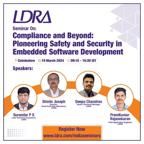 Embeddedsystems Softwaretesting Safety Security Seminar Coimbatore… Embedded Safety