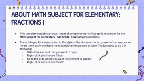 Infographic Powerpoints On Fractions