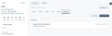 Hubspot Community Export Pipeline With Meetings As A Column