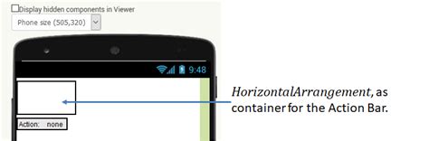 ai2 actionbar extension