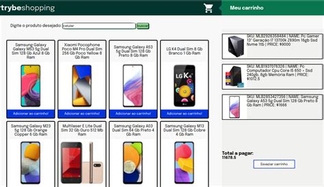 Github Pedroicn10th Shopping Cart Project Simulator Of An Online
