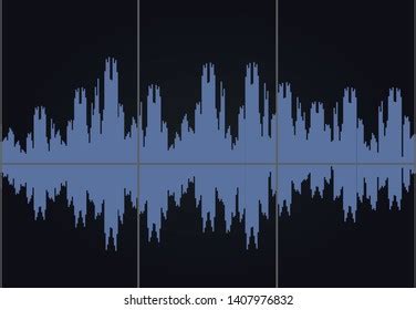 Audio Sound Graph Vector Illustration Stock Vector Royalty Free Shutterstock