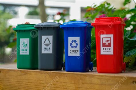 Garbage Disposal Display Scene Background Public Welfare Polular Science Garbage Disposal