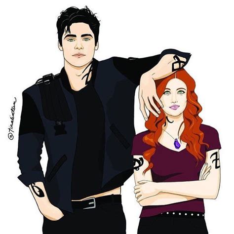 Clalec Fanart Shadowhunters Tmi ~ The Mortal Instruments Clary Fray