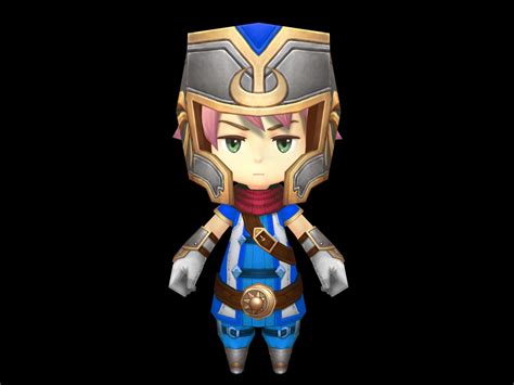 기본남자모델 전사2의상blue