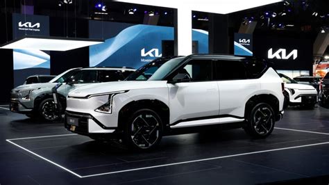 Tre Nya Busbilar Från Kia Ev3 Gt Ev4 Gt Och Ev5 Gt