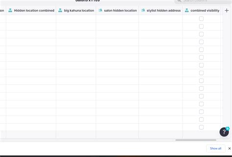 a bunch of my if then else columns are showing no data ask for help