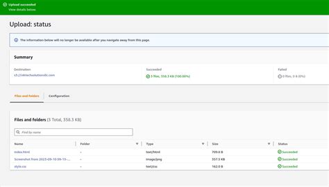Hosting A Static Website With Cloudfront Route 53 And Acm Victor Onyango Cloud Devops