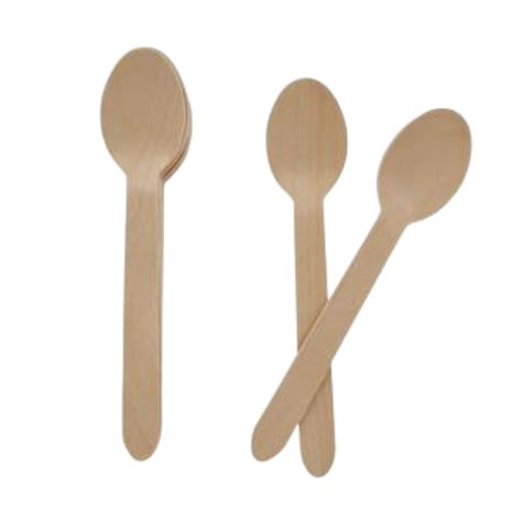 Wooden Dessert Spoon Buffet Packaging