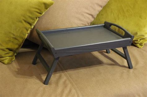 Столики підноси деревяні для сніданку таці з розкладними ніжками 460 грн Кухонні меблі