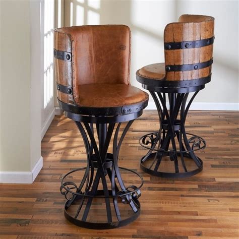 Unique Rustic Bar Stools Rustikale Barhocker Barhocker Mit Rückenlehne Barhocker