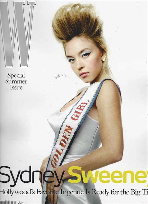 Variety Magazine Sydney Sweeney Power Of Woman Yourcelebritymagazines