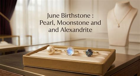 June Birthstone Guide The Meaning Behind Pearl Moonstone And Alexandrite