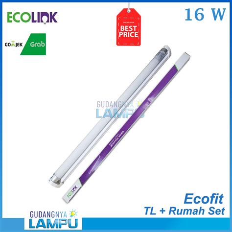 Jual Lampu ECOLINK TL LED SET Ecofit Watt Watt W W RUMAH LAMPU Shopee Indonesia