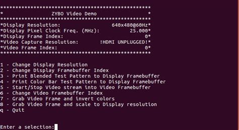 Setup Zybo Z HDMI Demo SHIROKU NET