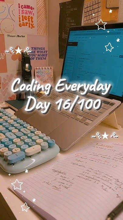 Practicing Coding Everyday For 100 Days《｡·҂ →📁 ️꒱ Coding Coder