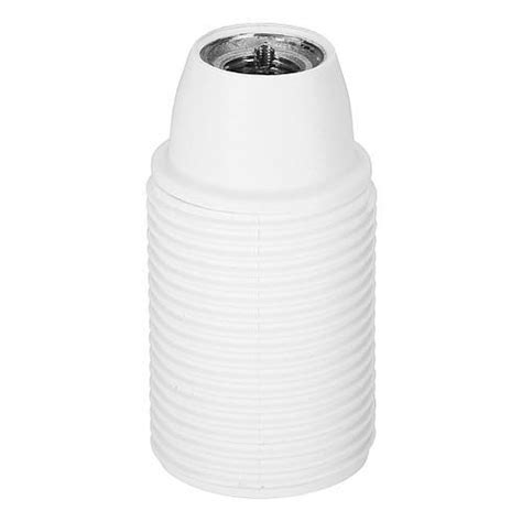 Fitting E14 Wit Type Fitting Met Buitenschroefdraad Kleur Wit