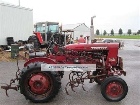 International Farmall 140 Tractor W Cultivators