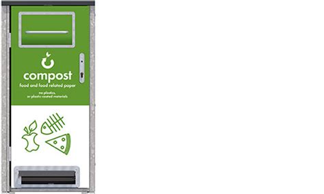 On Street Trash And Recycling Enclosures Front Load