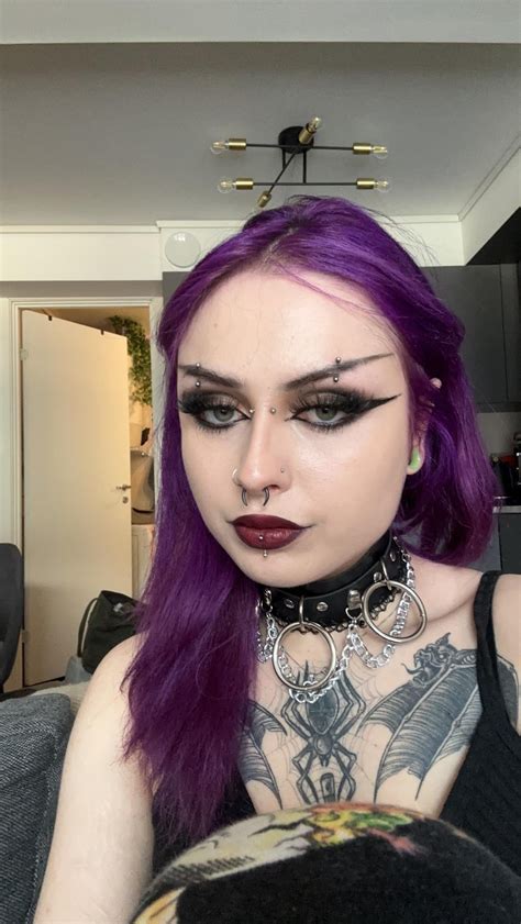 With Bangs And Without Bangs Remoaltgothfashion