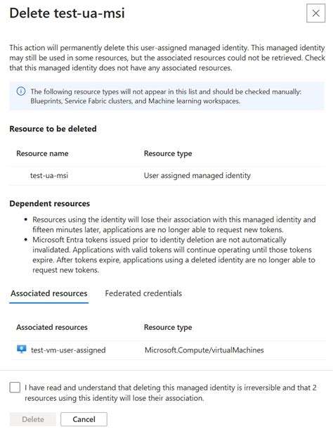 ユーザー割り当てマネージド Id の関連リソースを表示する Managed Identities For Azure Resources Microsoft Learn