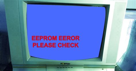 Wasim Teach How To Solve Eeprom Error Please Check In China Tv Kit