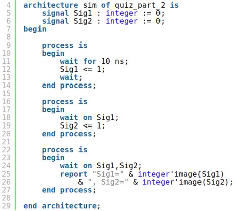 basic vhdl quiz vhdlwhiz