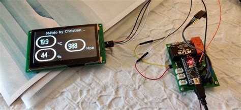 A Simple Barometer With Bme280 Diy Arduino Board And Dwin Display