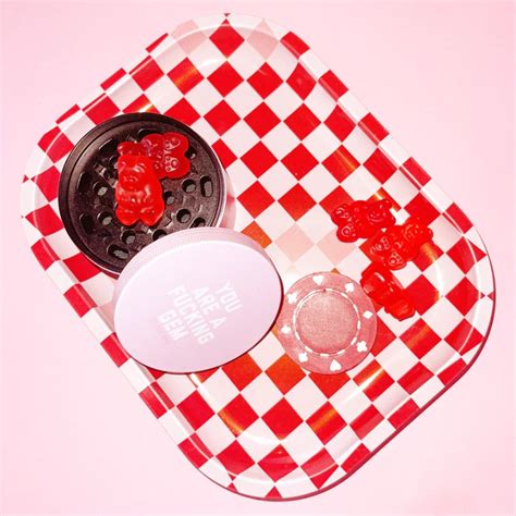 Red Checker Tray Cocktail Emporium