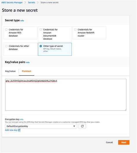 Storing Github Personal Access Token In Secrets Manager Exanubes